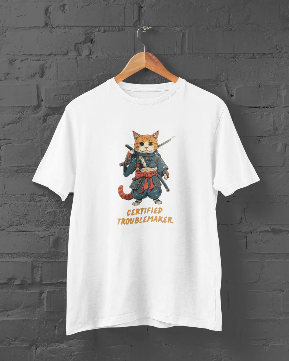 Certified Troublemaker T-shirt for Men - PrismGasm